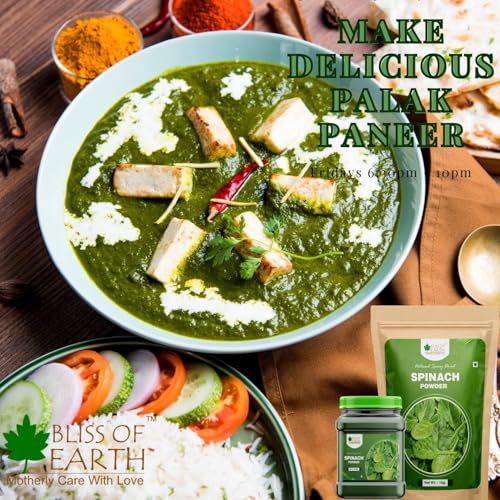 Palak powder for balanced nutrition