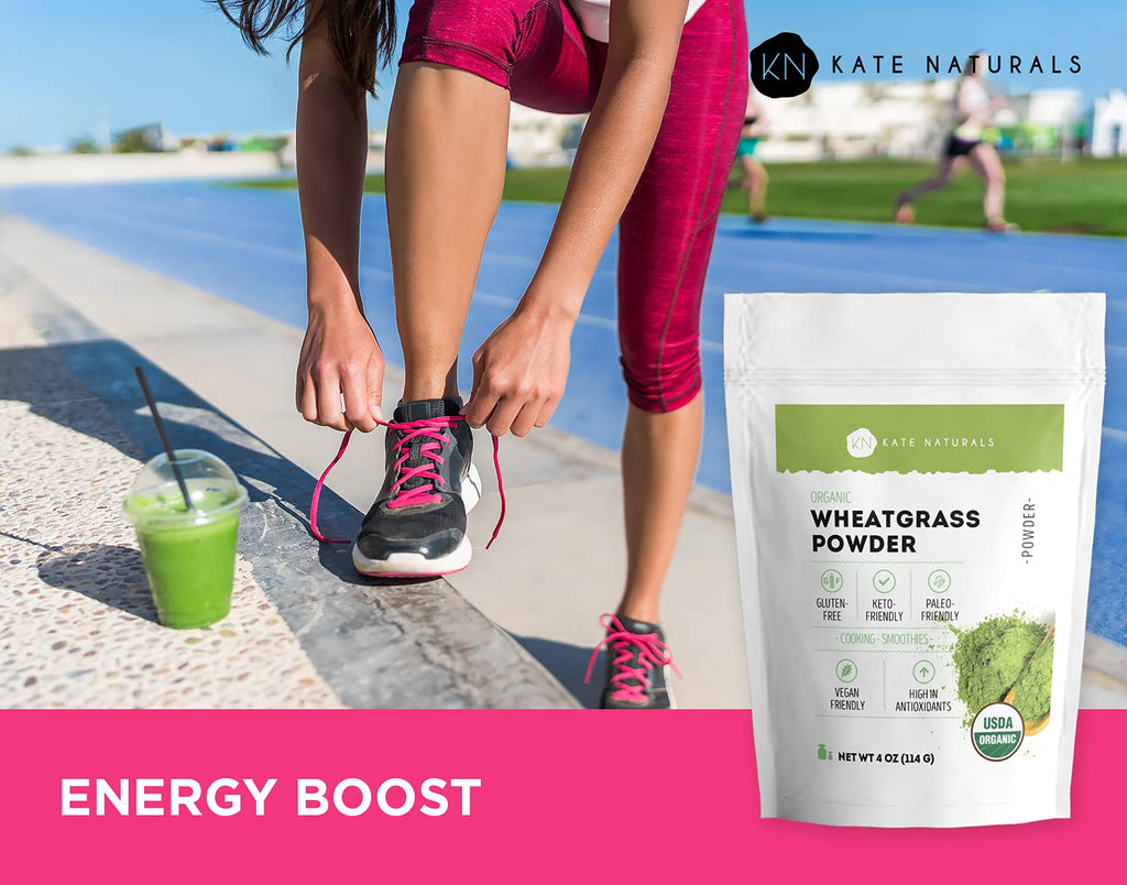 Paleo-friendly wheat grass for healthy living