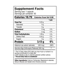 Paleolf spirulina capsules for energy
