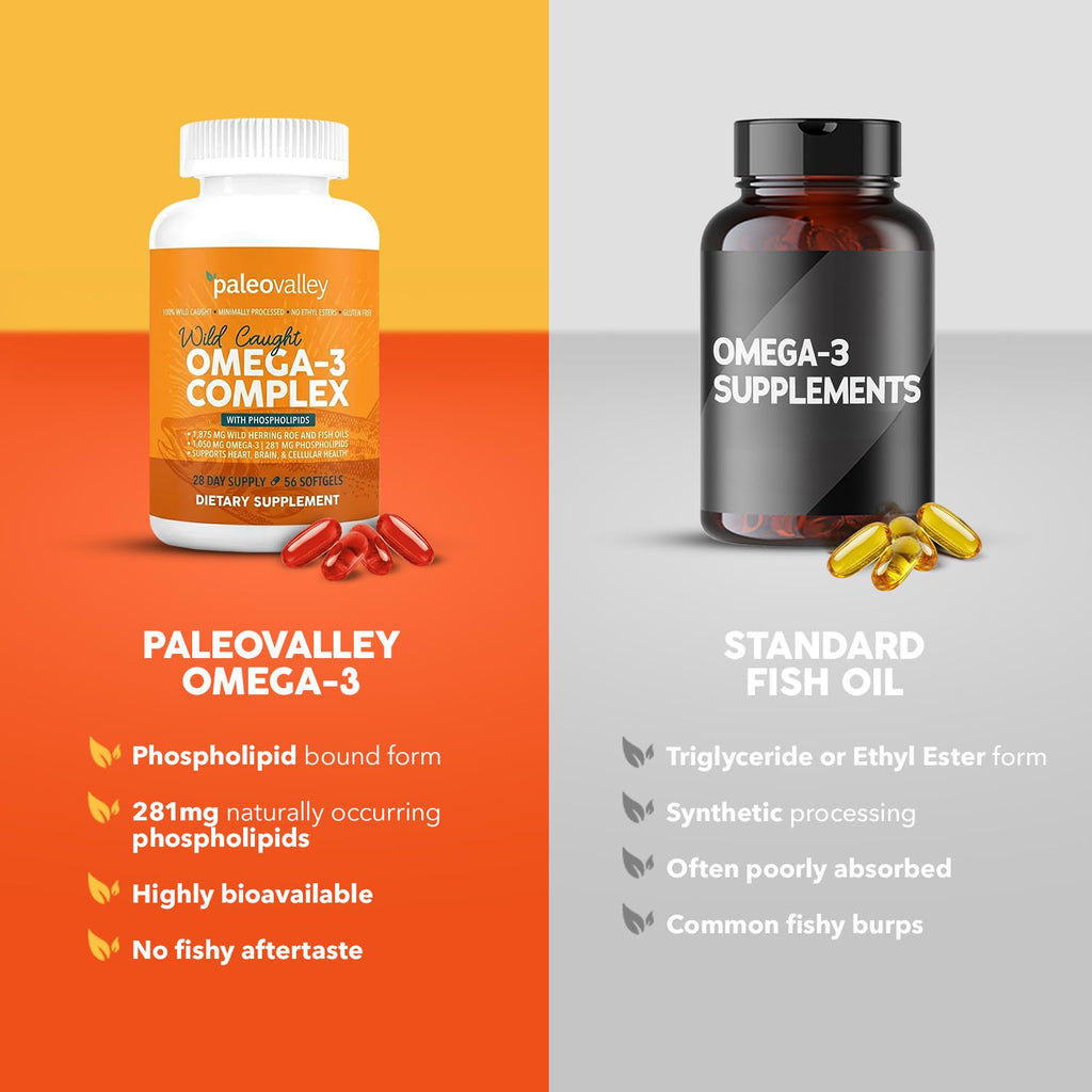 Paleovalley softgels for daily nutrition