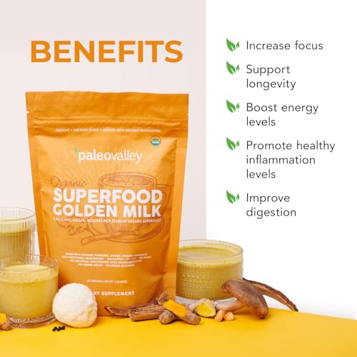 Paleovalley turmeric with mushrooms
