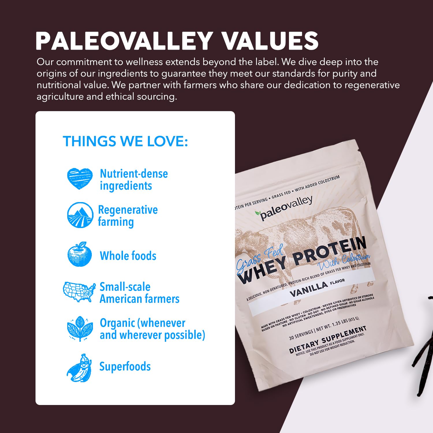 Paleovalley whey protein for post-workout nutrition