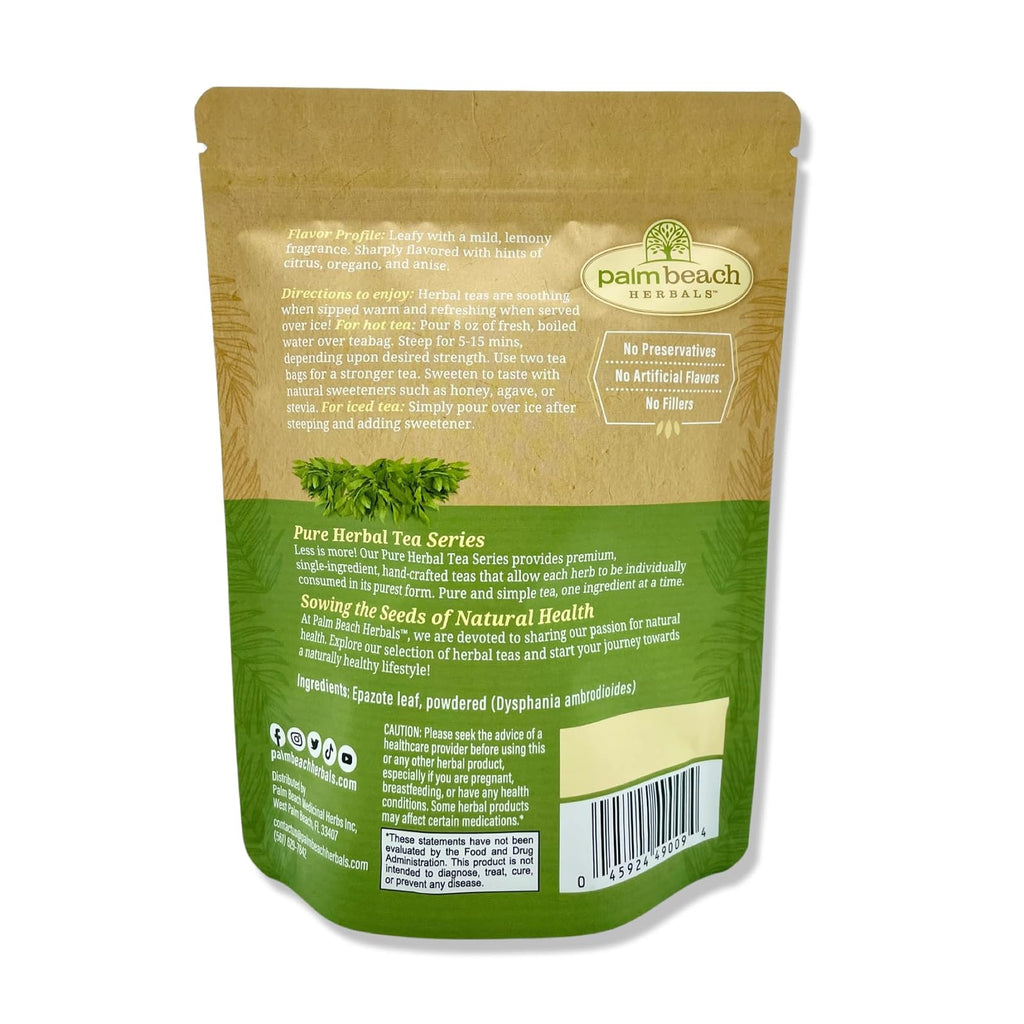 Palm Beach Epazote tea for relaxation