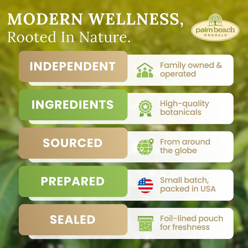 Palm Beach herbal tea for relaxation