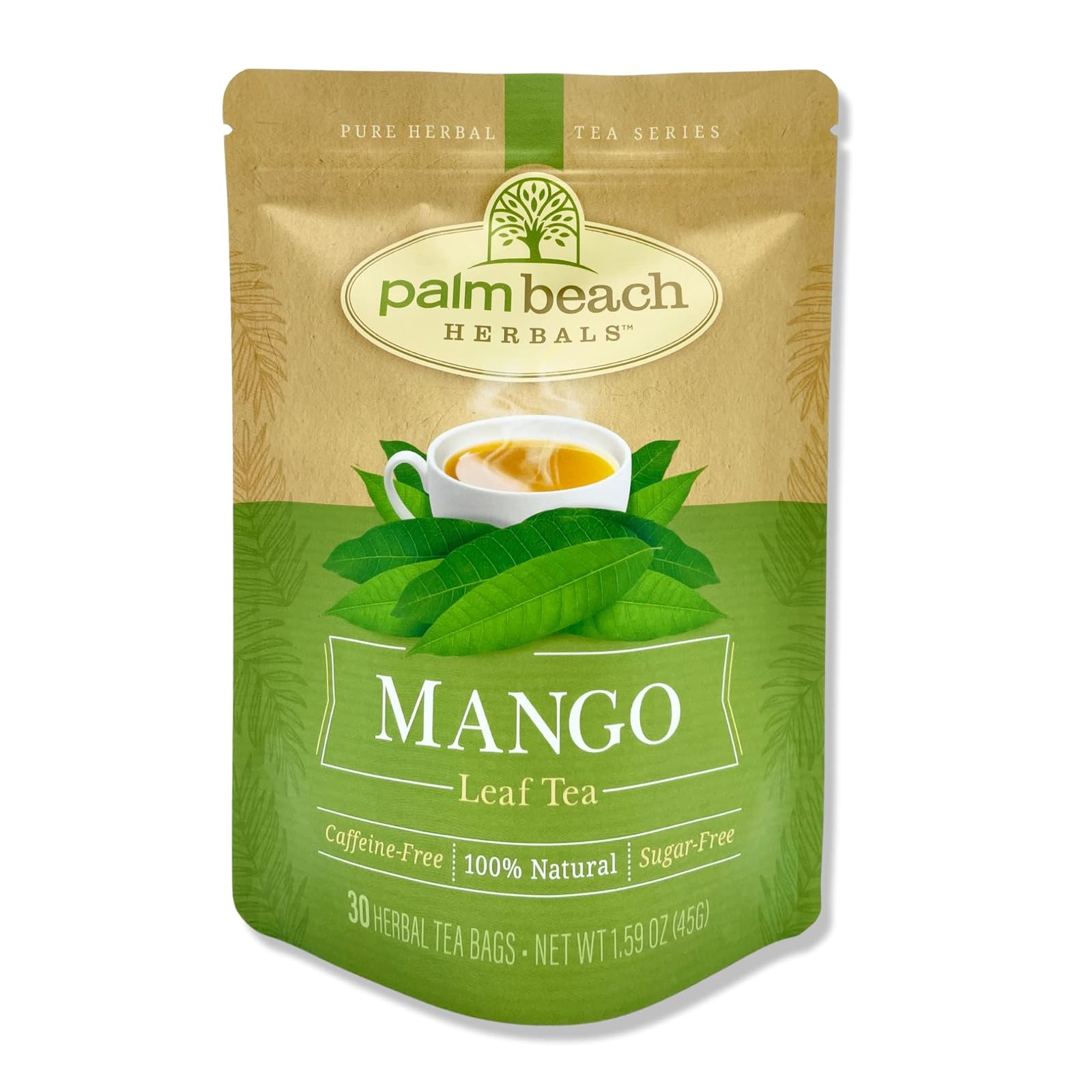 Palm Beach mango leaf herbal tea