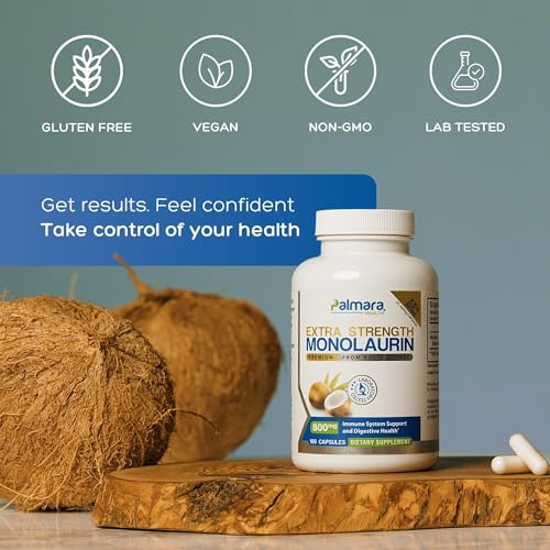 Palmara Health monolaurin 1600mg