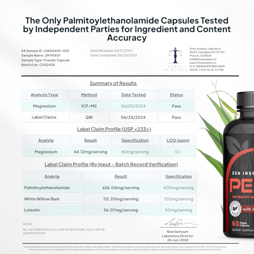 Palmitoylethanolamide for joint health