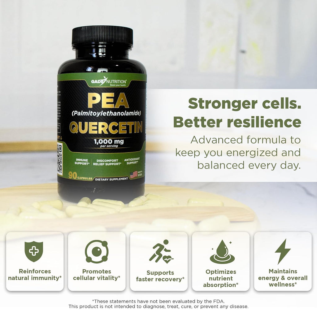 Palmitoylethanolamide for natural relief