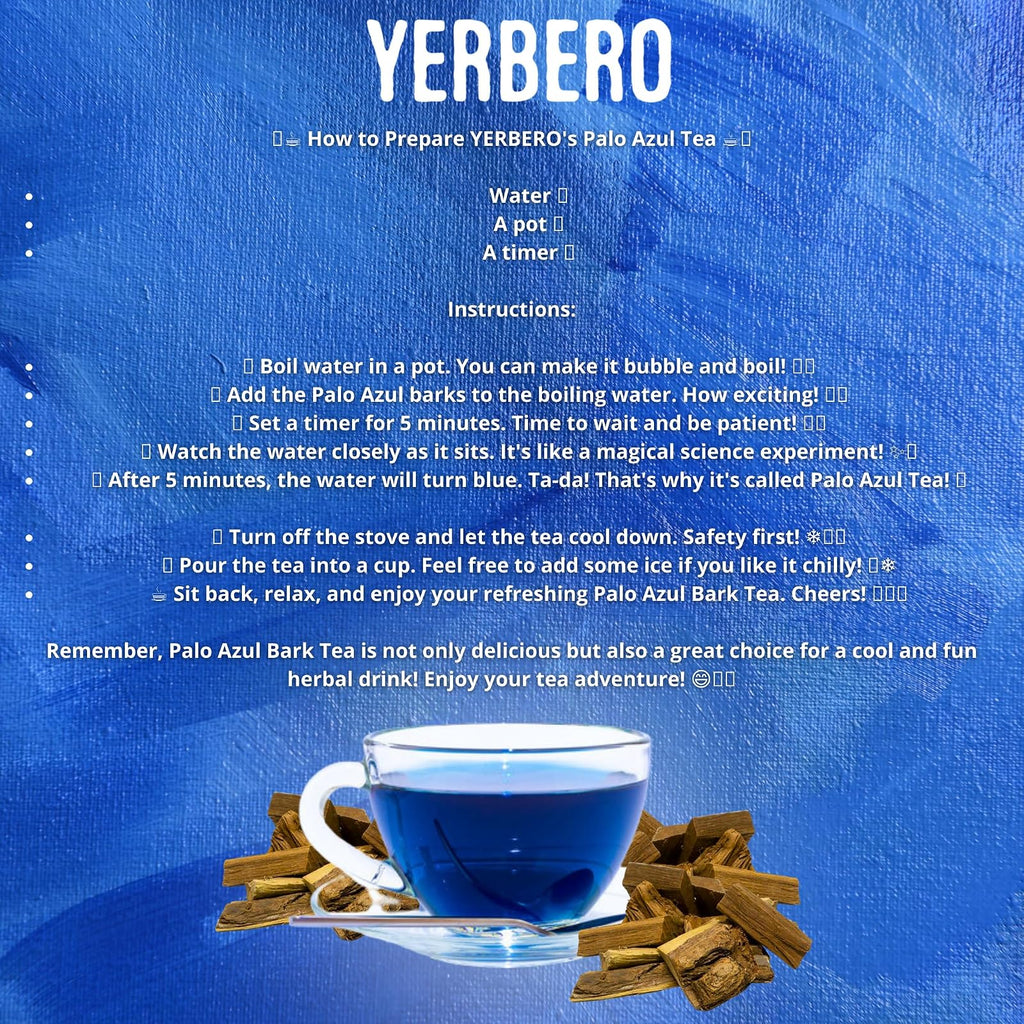 Palo Azul tea for herbal detox