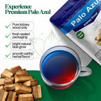 Palo Azul tea resealable pouch