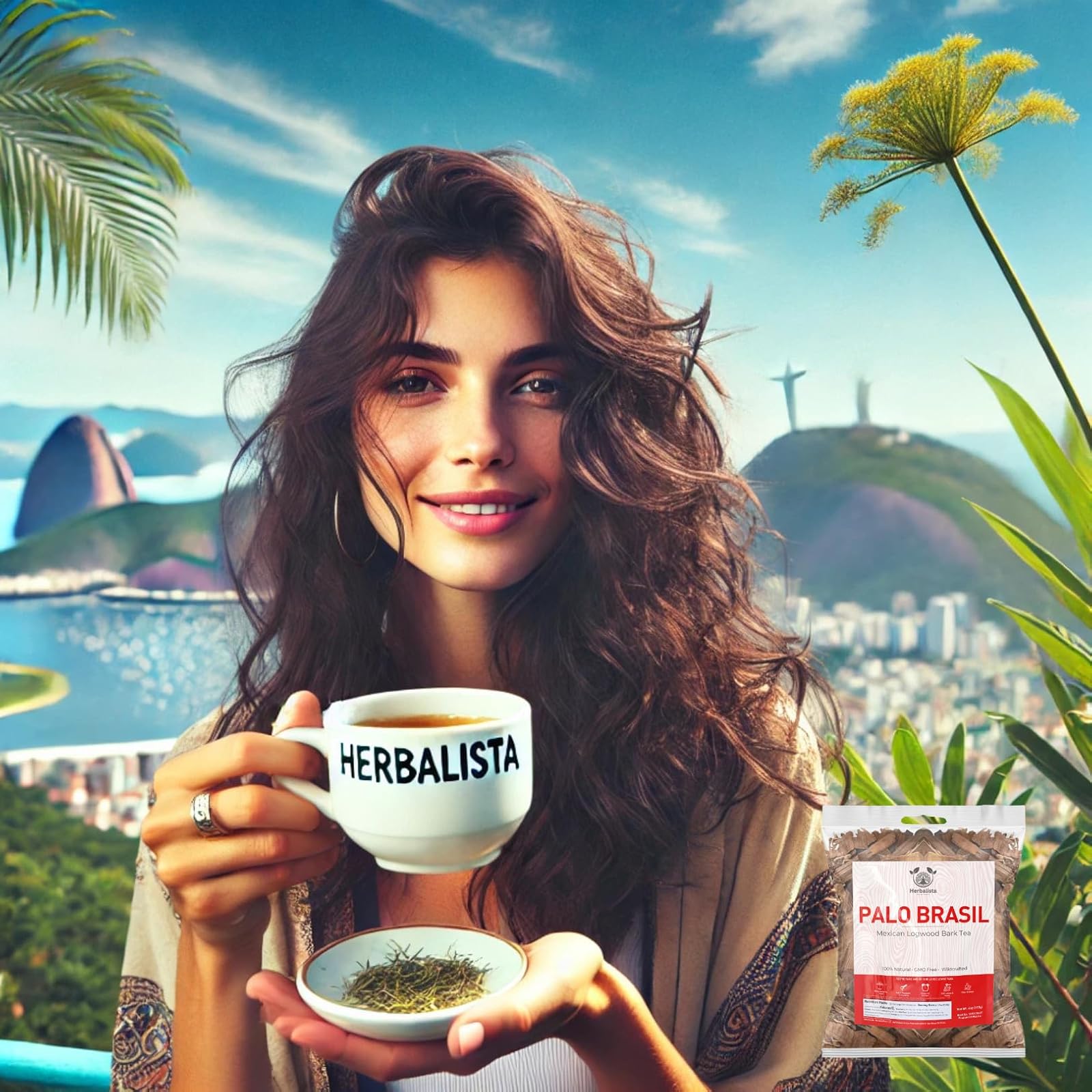 Palo de Brasil tea for digestive health