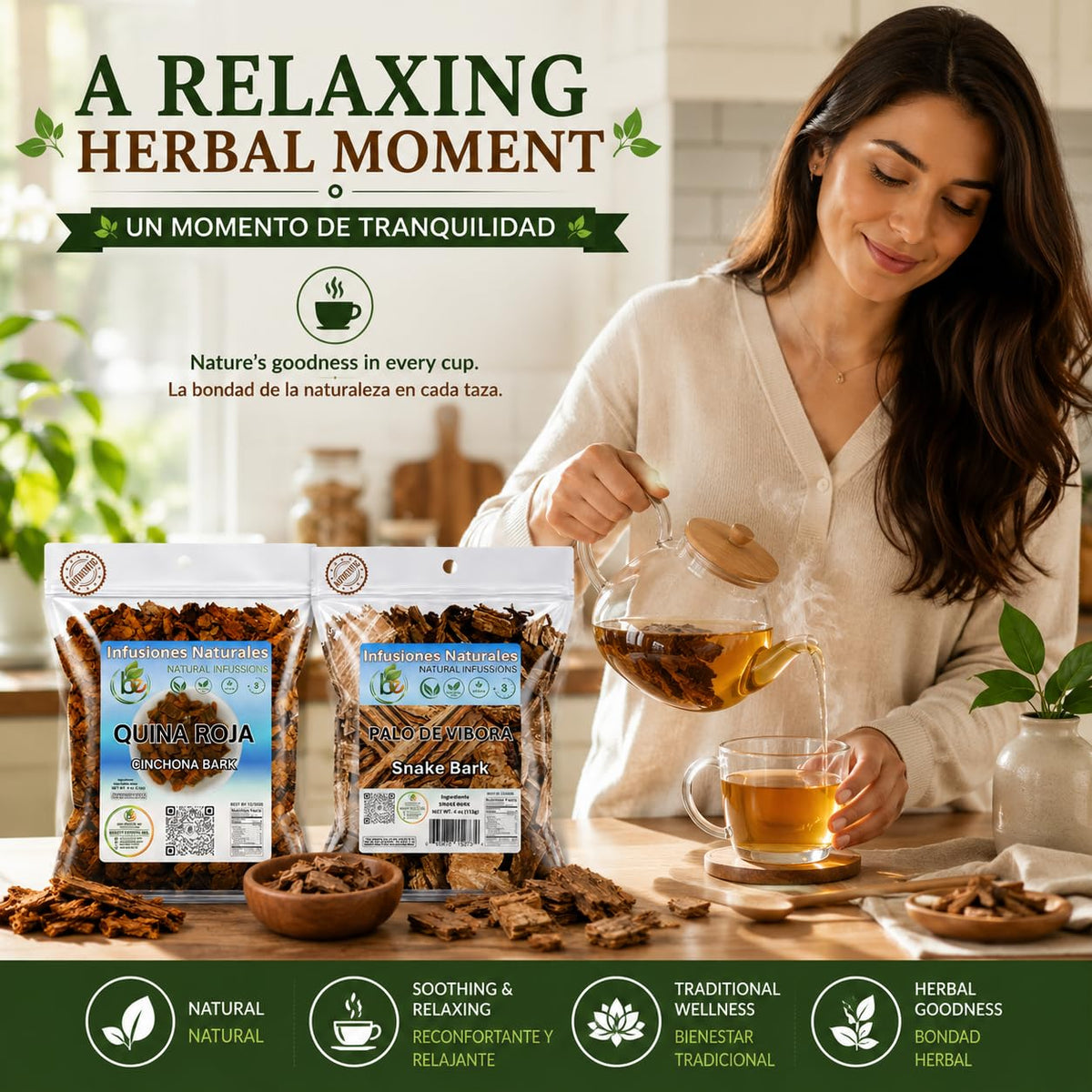 Palo de Víbora tea for relaxation
