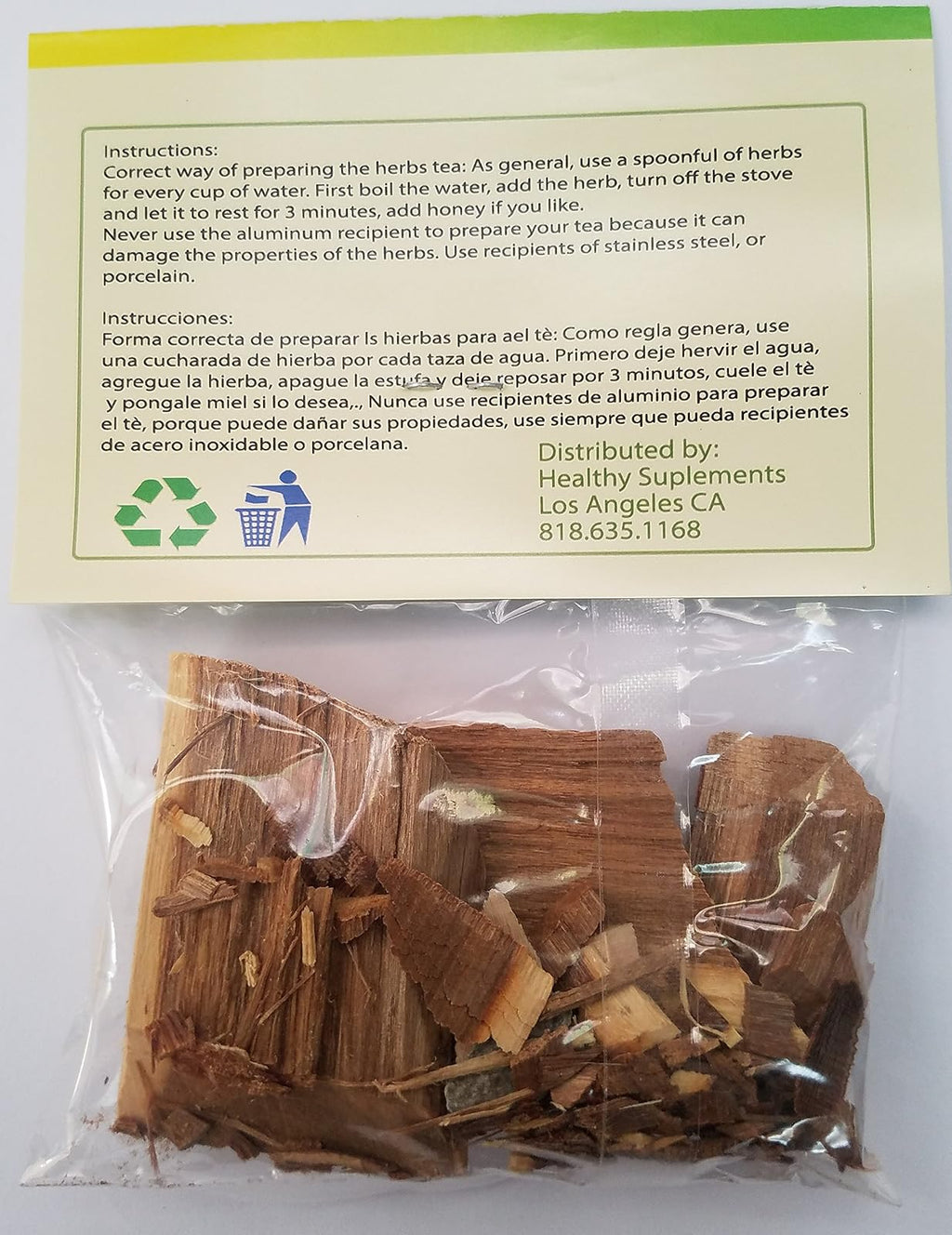 Palo Dulce soothing herbal infusion