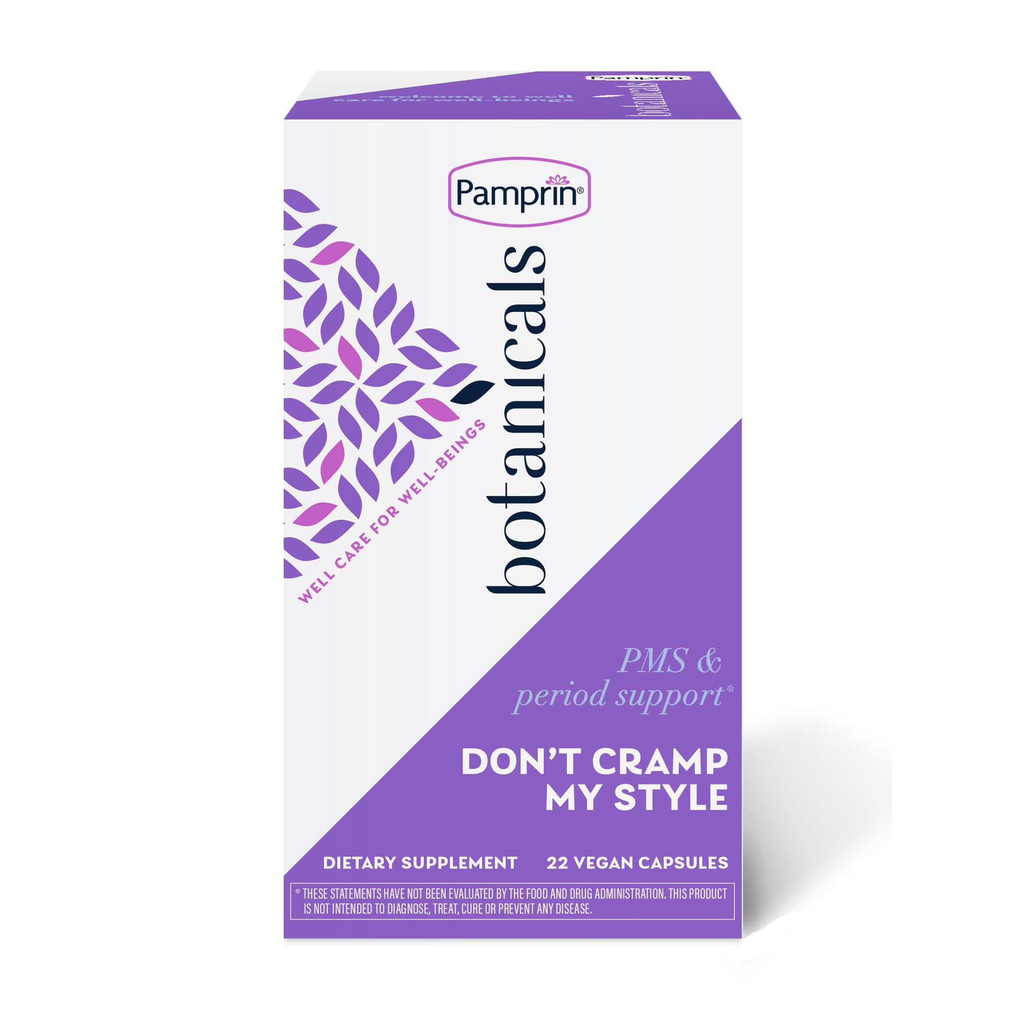 Pamprin Botanicals PMS support supplement