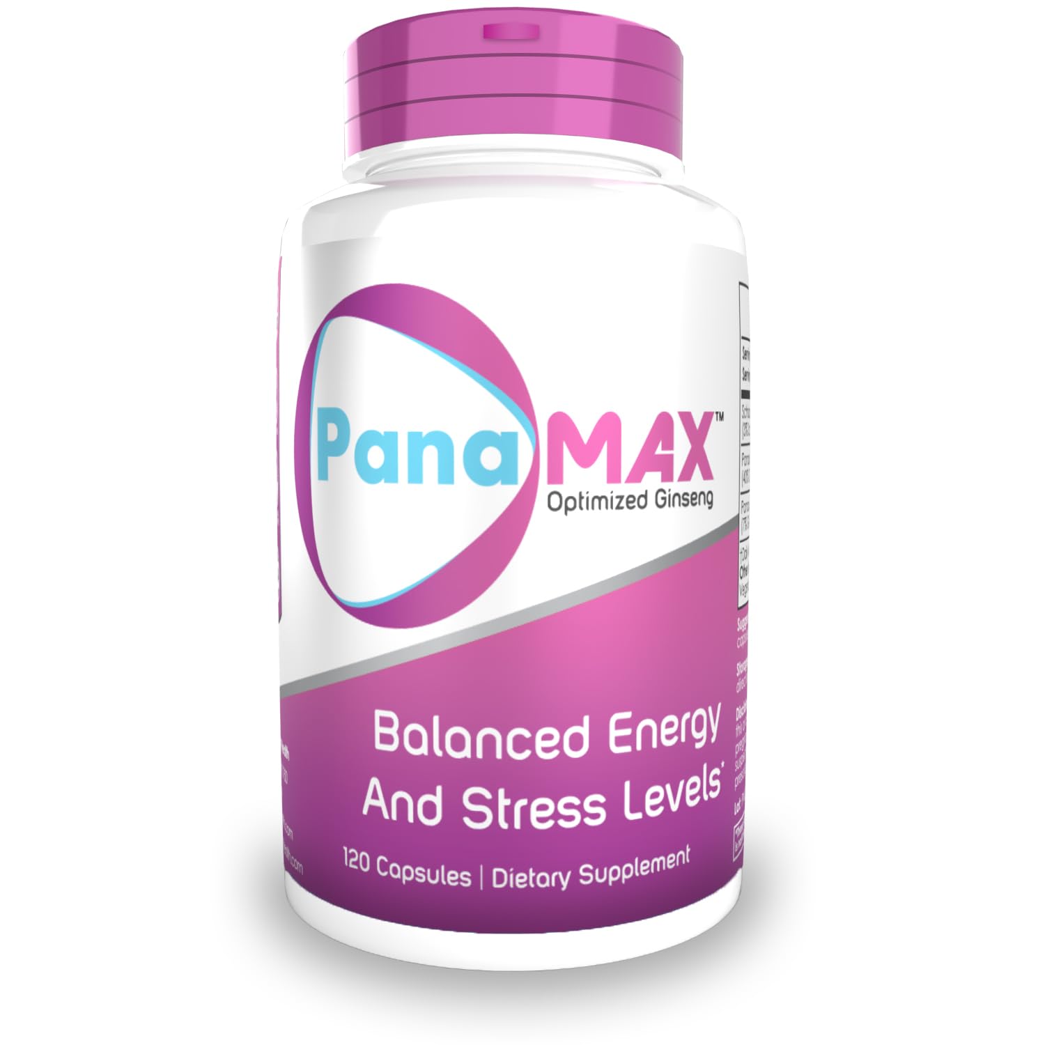 PanaMAX ginseng capsules for vitality