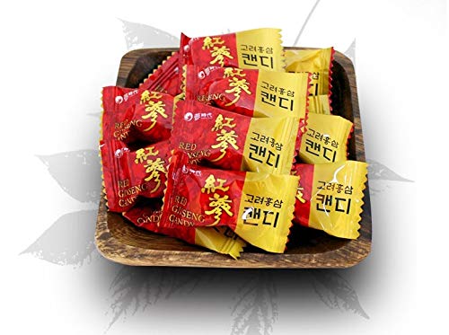 Panax ginseng candy for stress relief