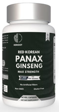 Panax ginseng capsules for energy