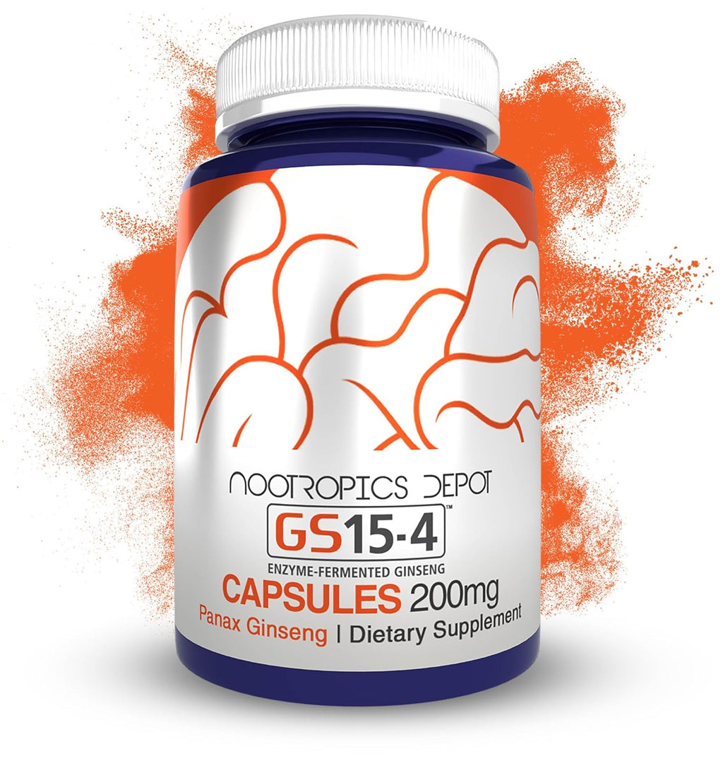Panax ginseng capsules for energy