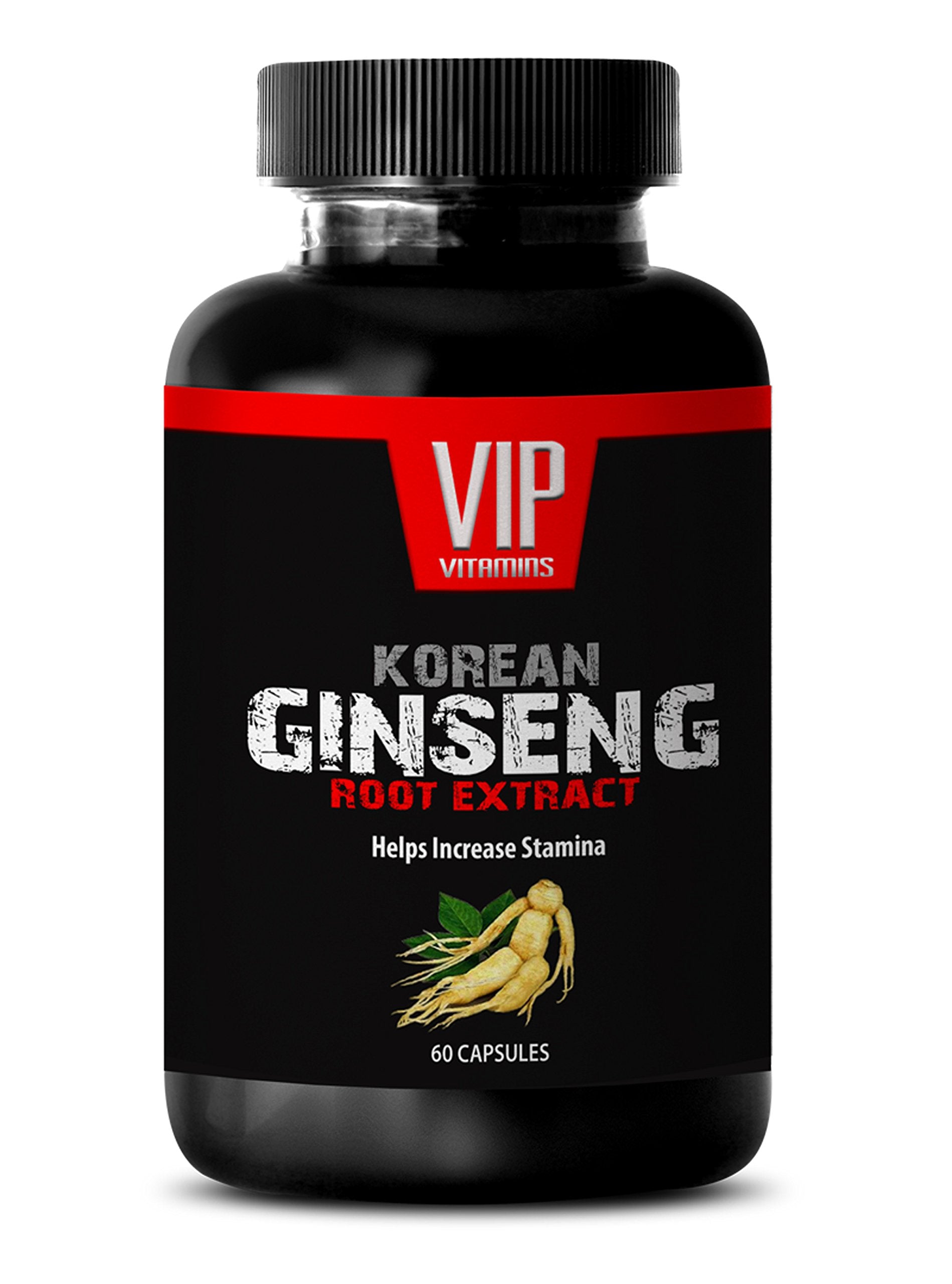 Panax ginseng energy booster capsules