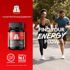 Panax ginseng energy booster capsules