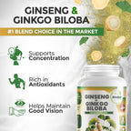 Panax Ginseng energy booster supplement