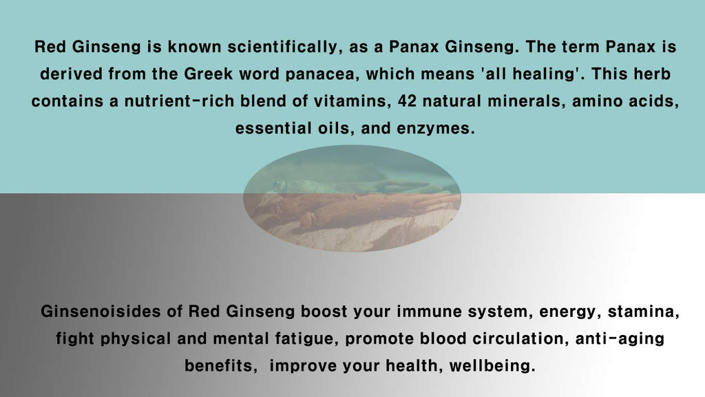 Panax ginseng extract for focus