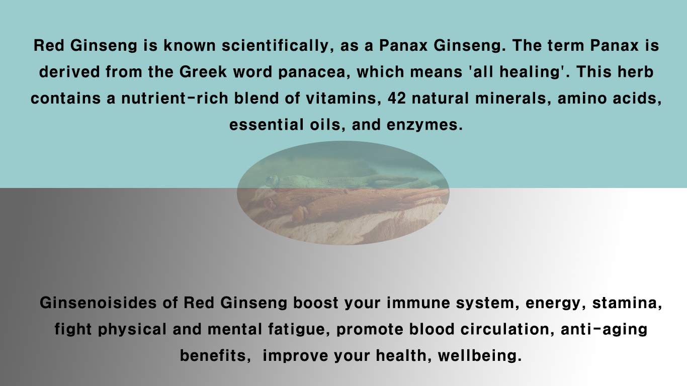Panax ginseng extract for focus