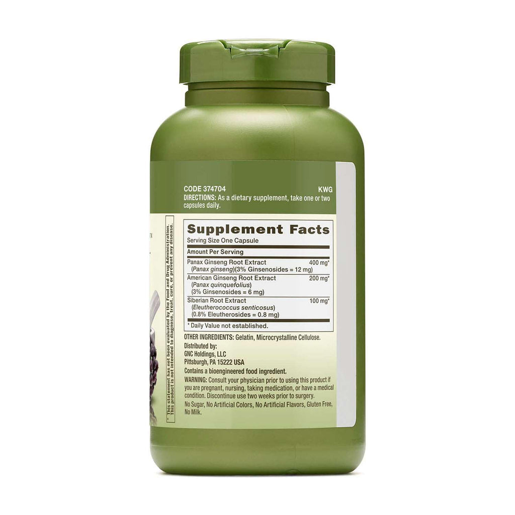 panax ginseng for energy boost