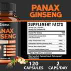 Panax ginseng for energy boost