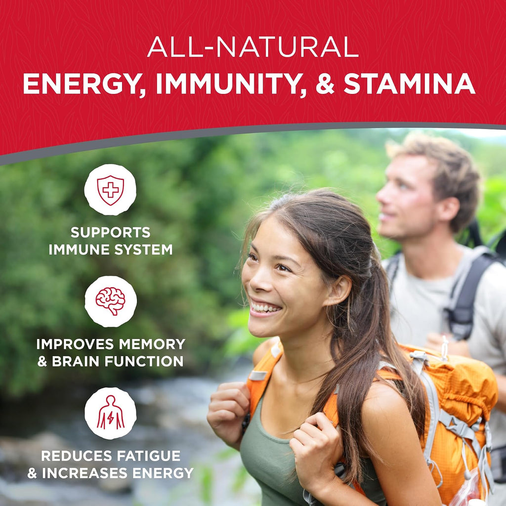 Panax ginseng for energy support