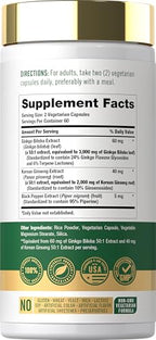 Panax ginseng for energy support