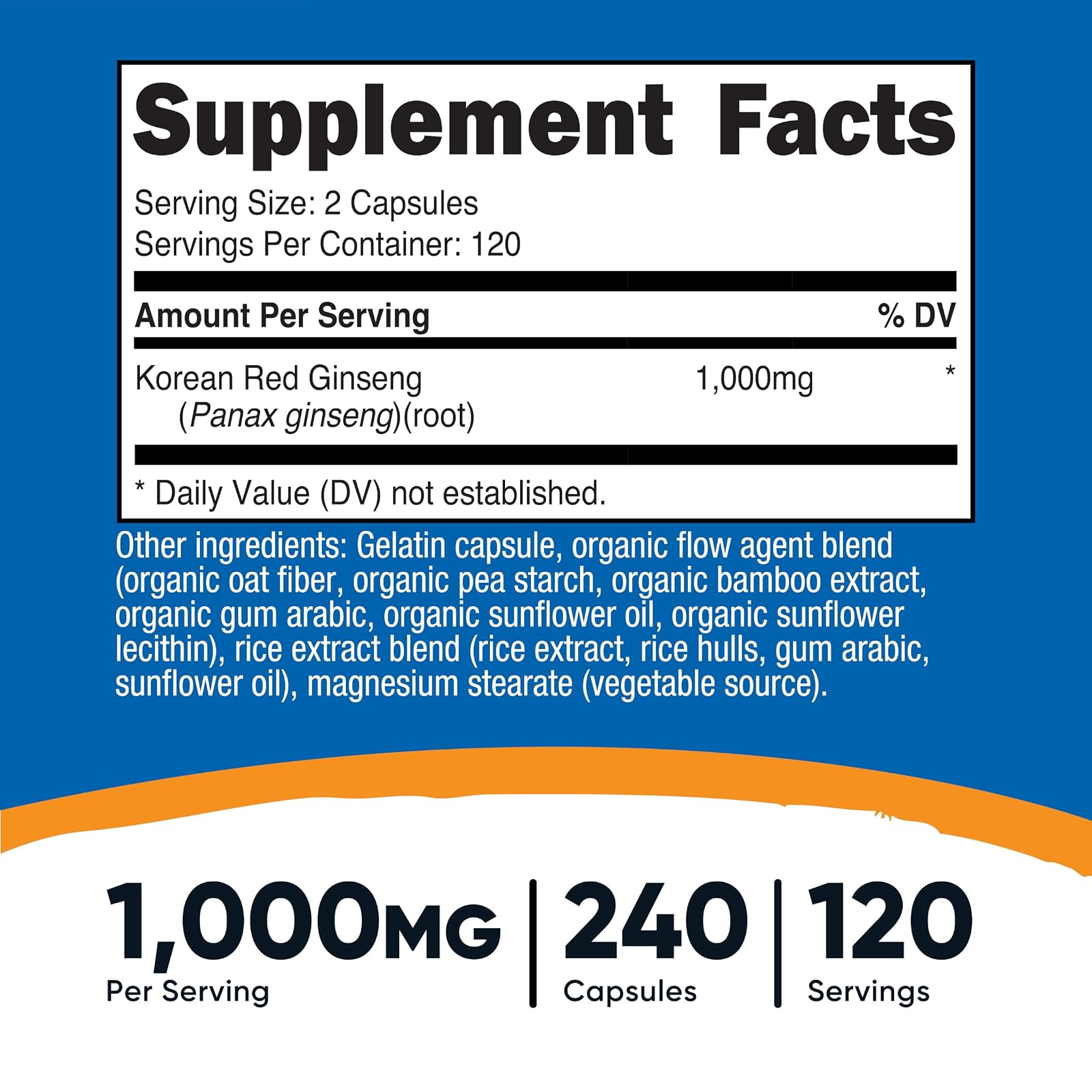 panax ginseng for energy support