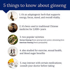 panax ginseng for enhanced vitality