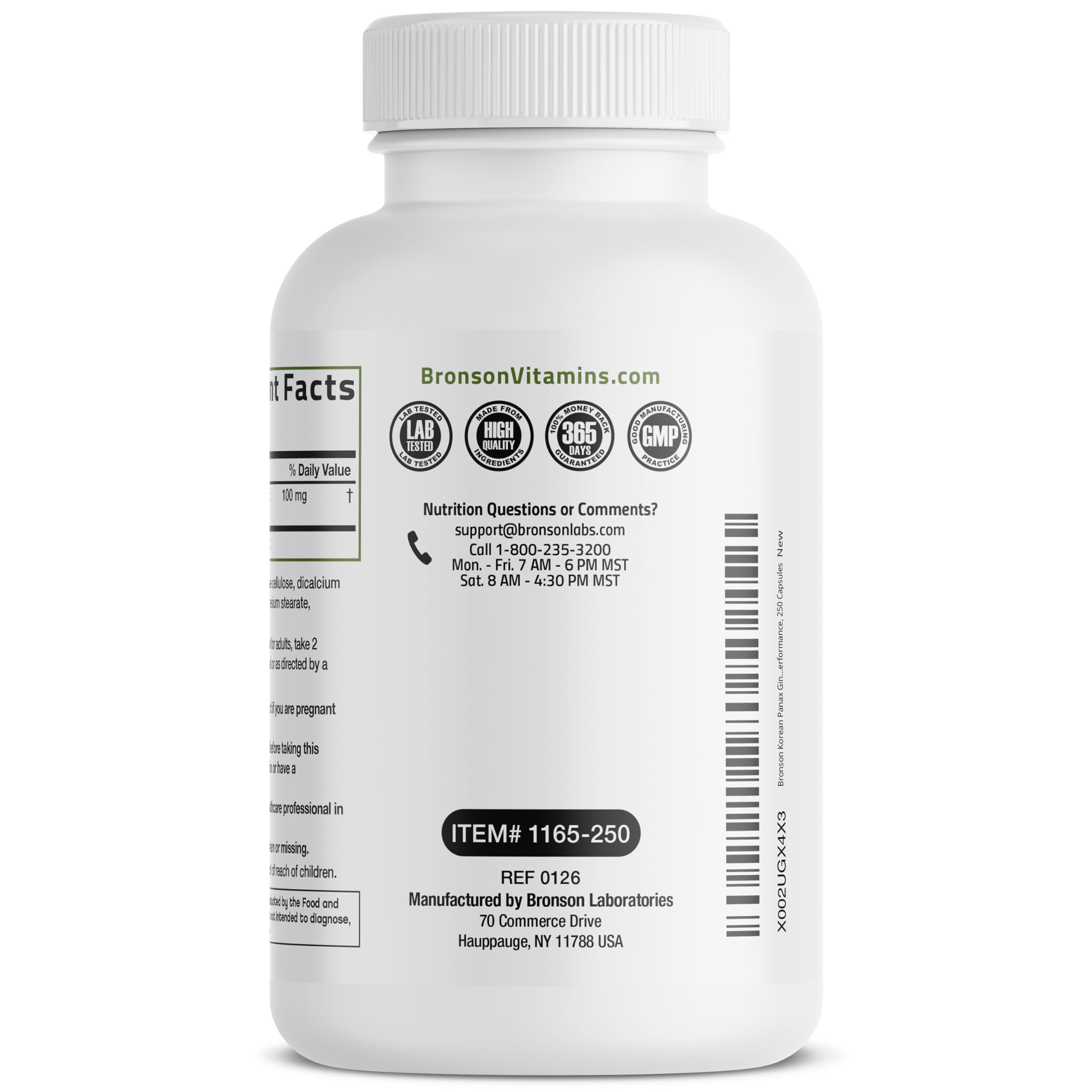 Panax ginseng for stress relief