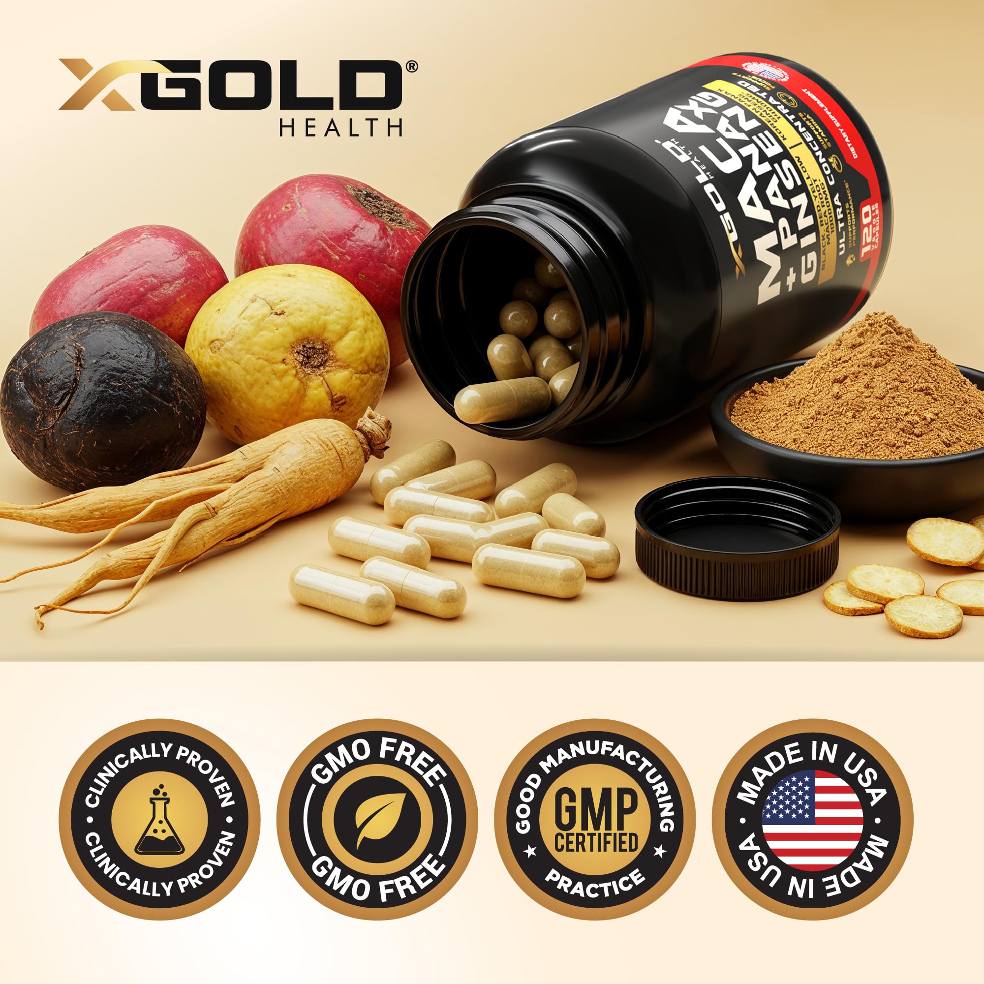 Panax ginseng for stress relief