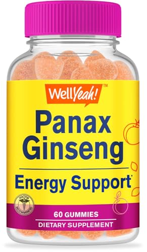 Panax ginseng gummies for energy