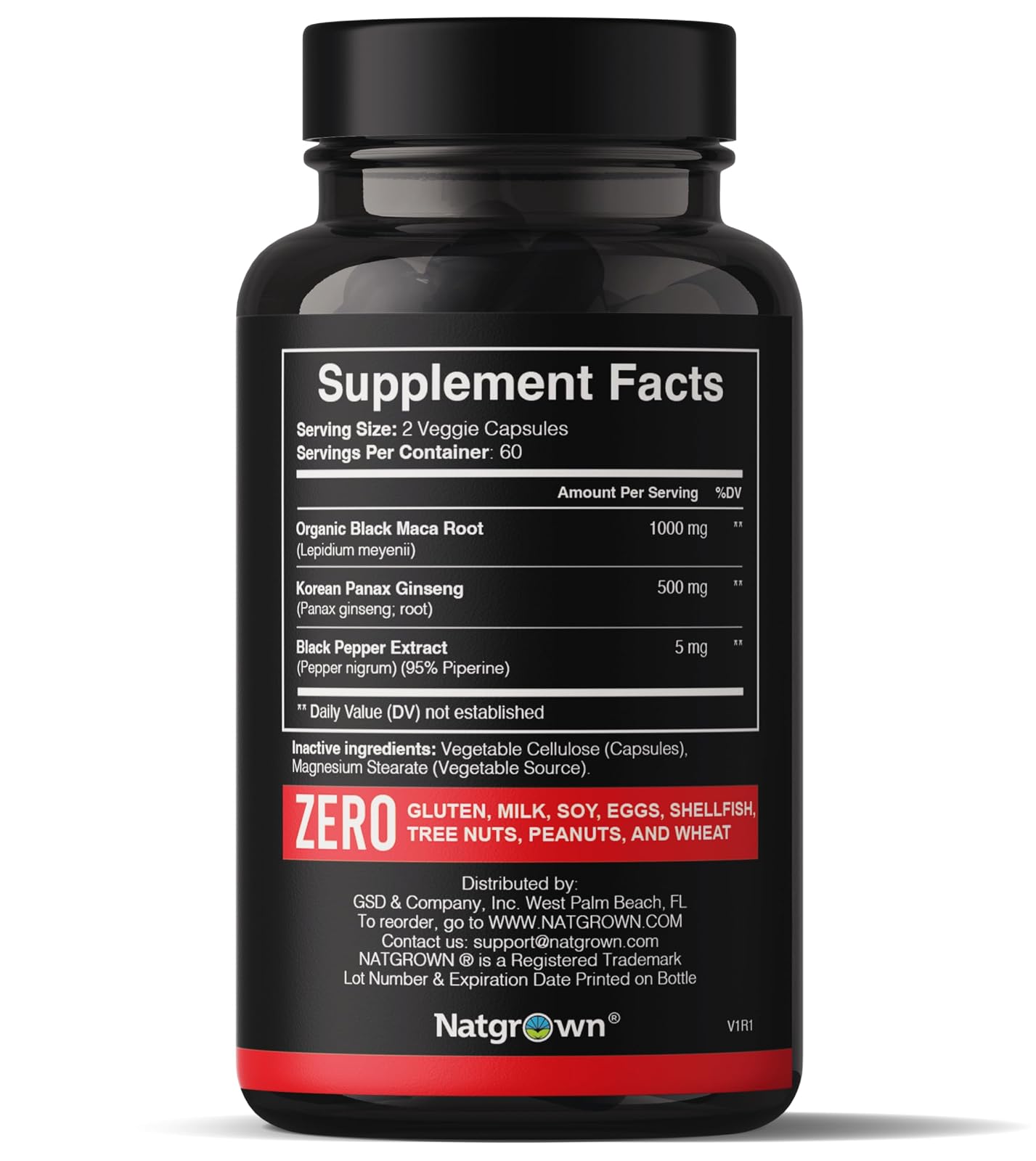 panax ginseng herbal supplement benefits