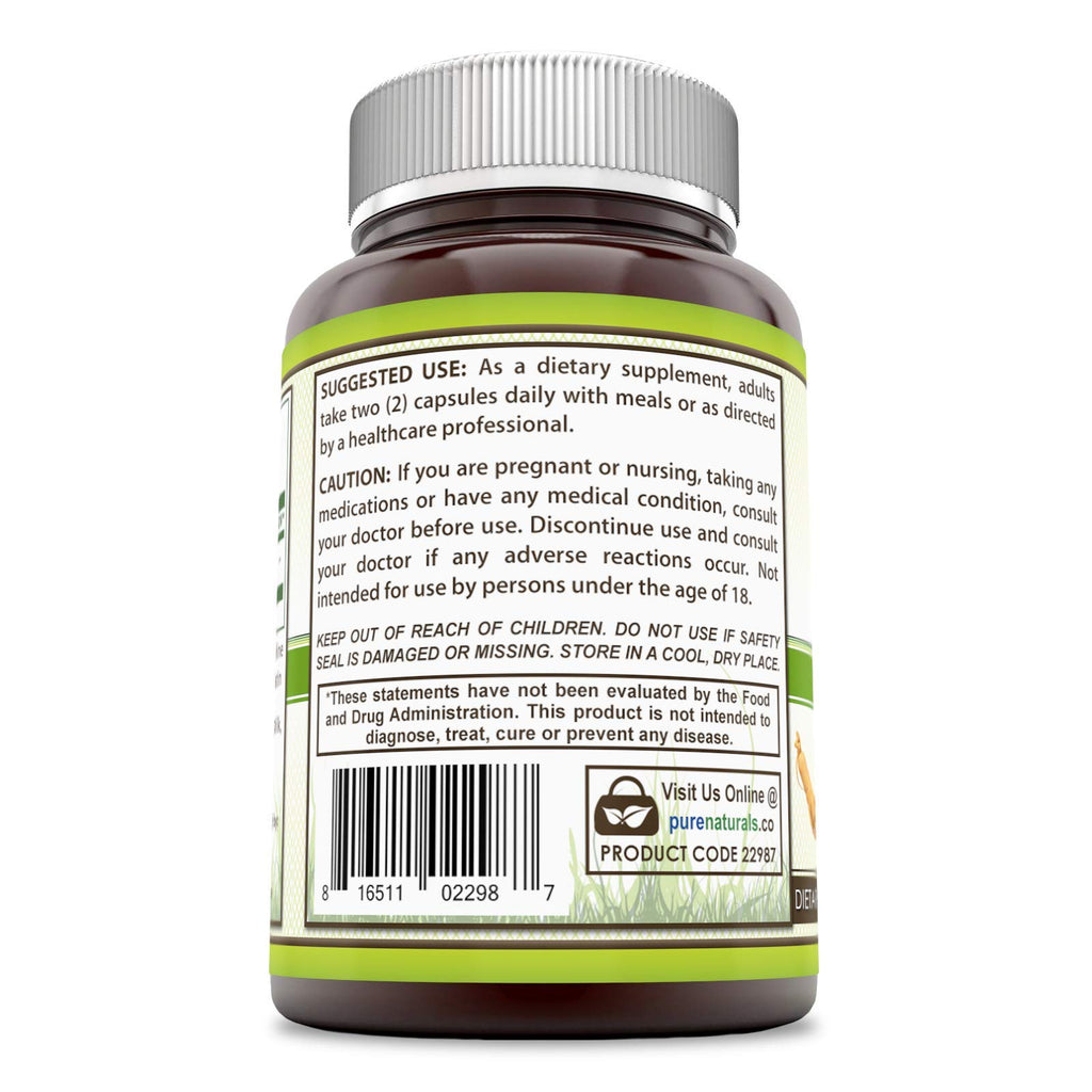 panax ginseng herbal supplement capsules