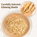 Panax ginseng herbal tea for wellness