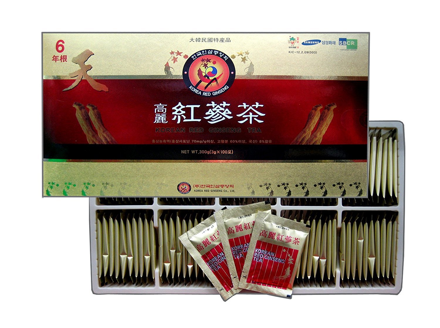 Panax ginseng herbal tea sticks