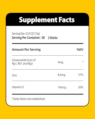 Panax ginseng jelly for active lifestyles