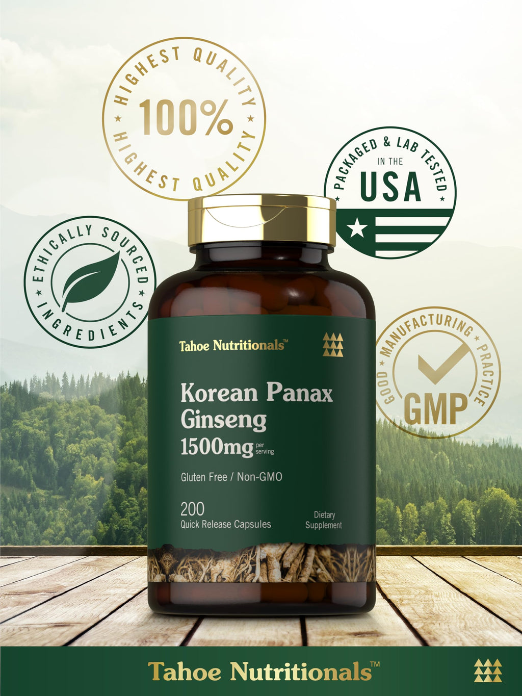 Panax ginseng root extract benefits