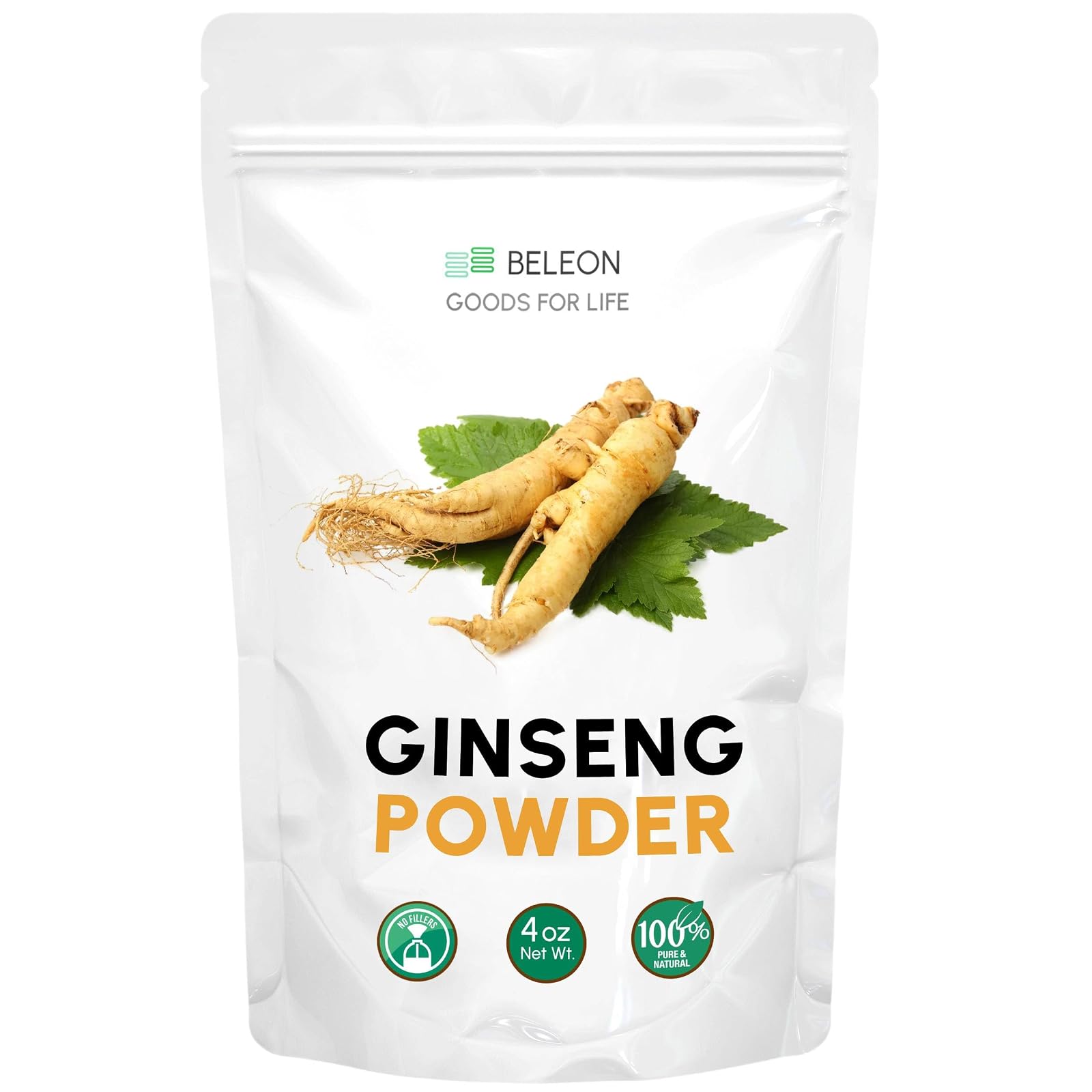 panax ginseng root powder supplement