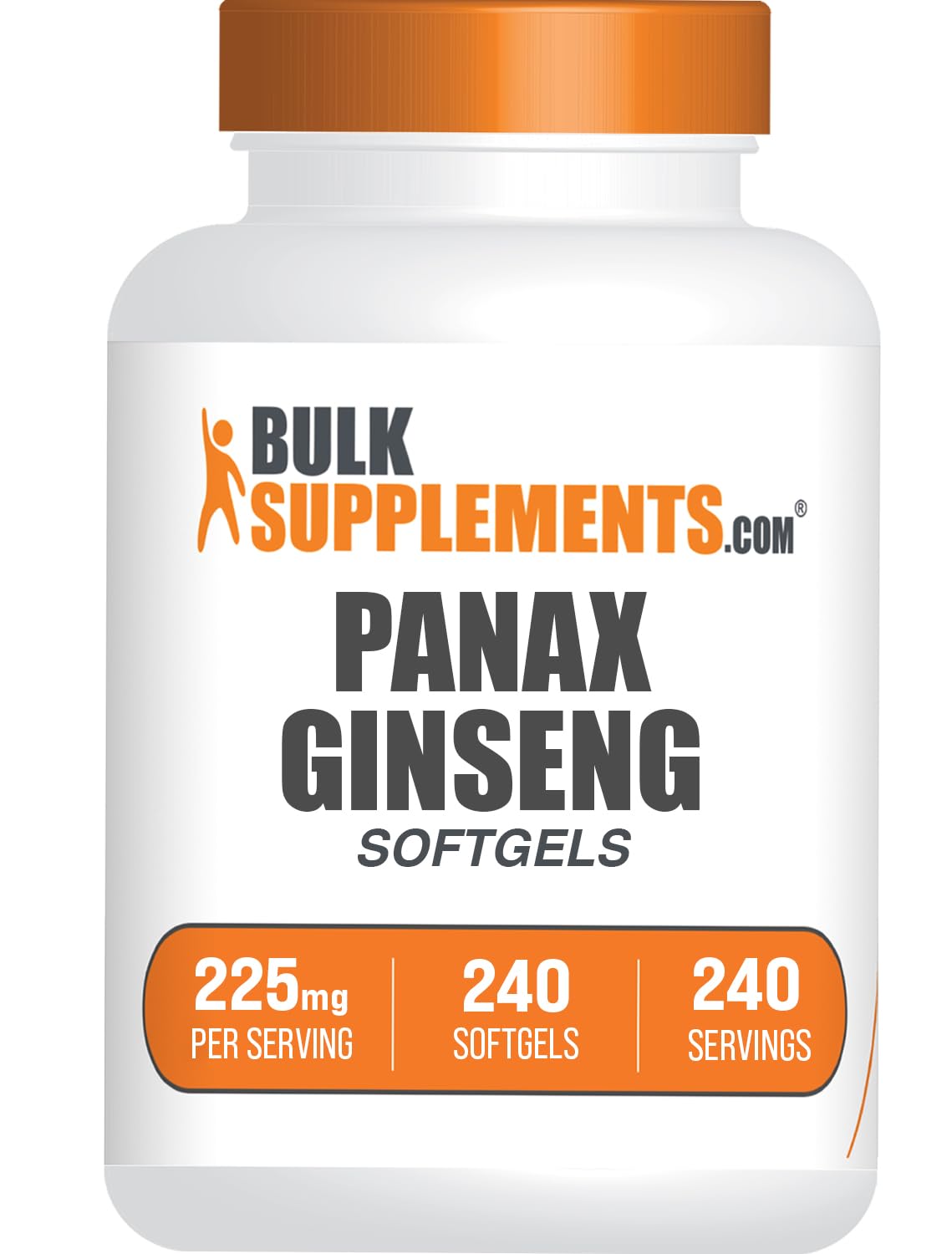 Panax ginseng softgels for energy
