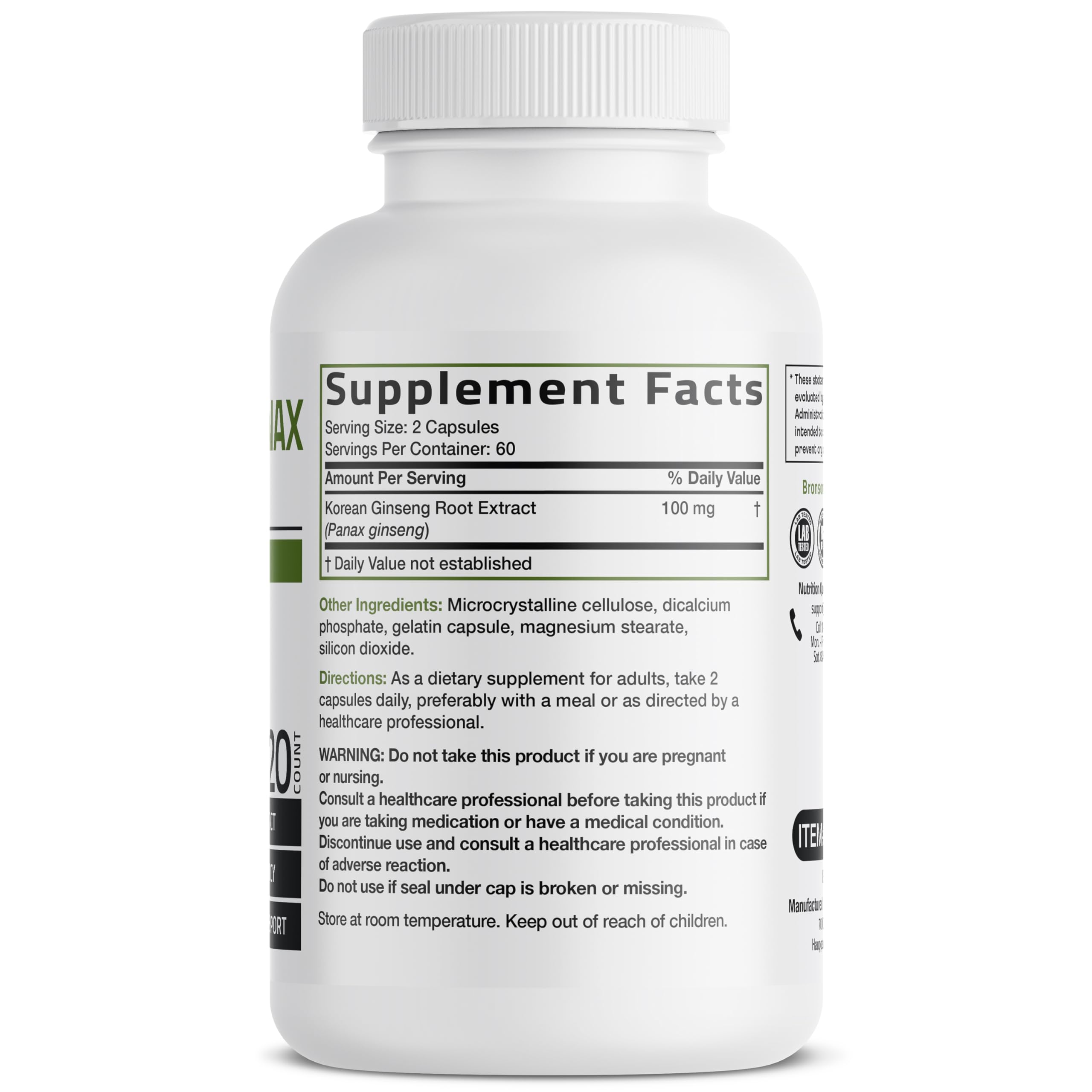 Panax ginseng supports mental performance