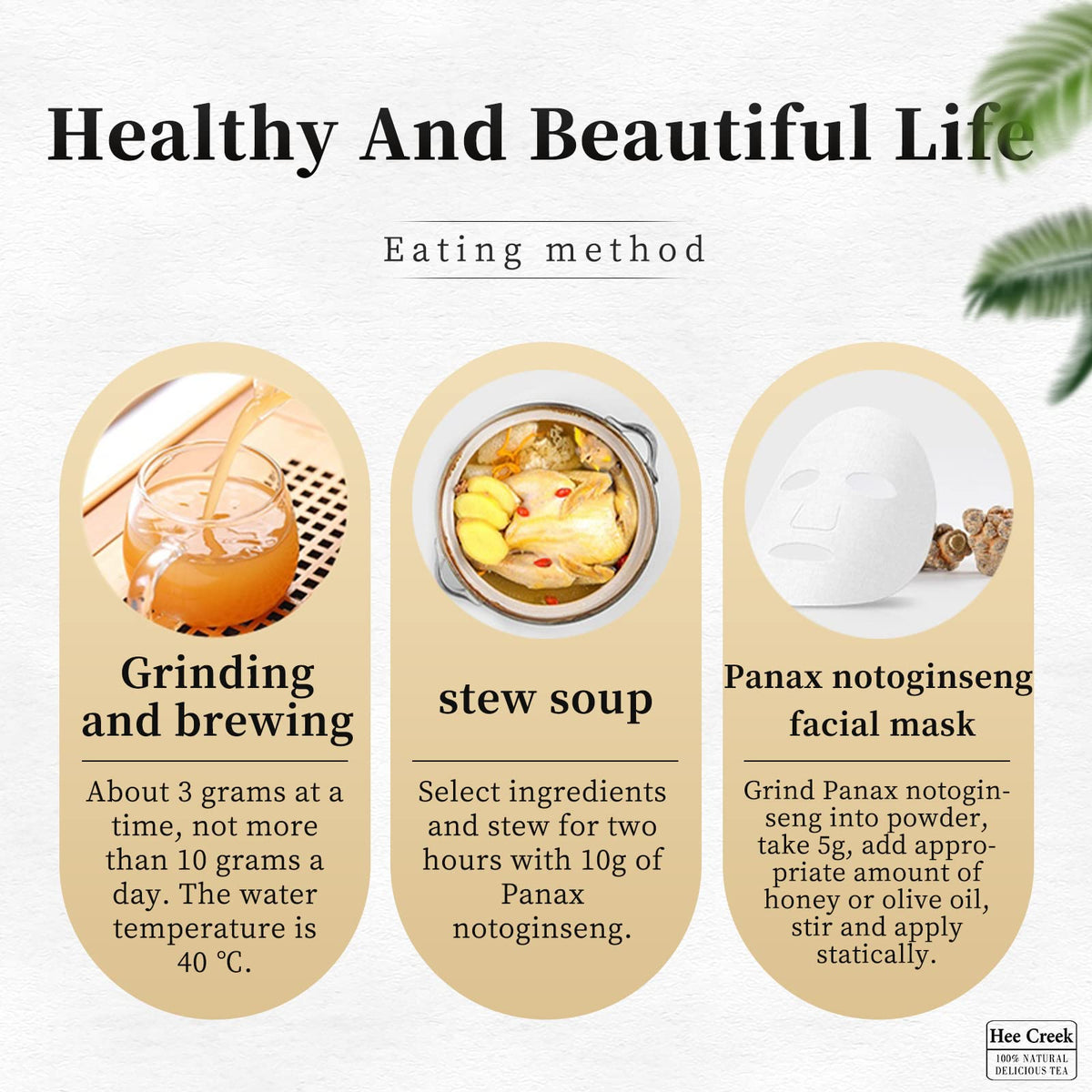Panax Notoginseng for improved health