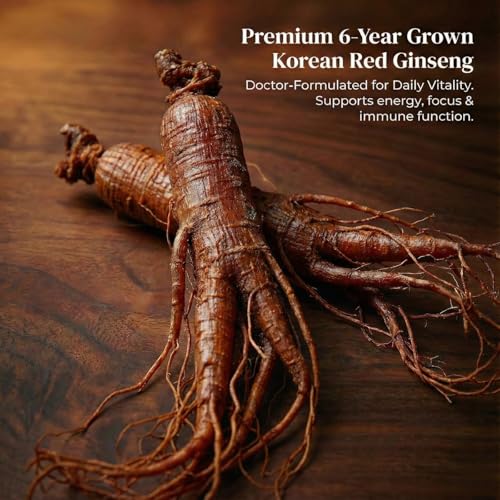 Panax red ginseng for wellness