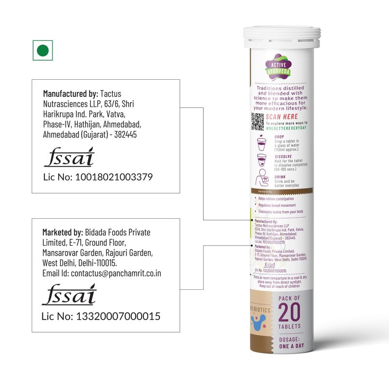 Panchamrit triphala for natural wellness
