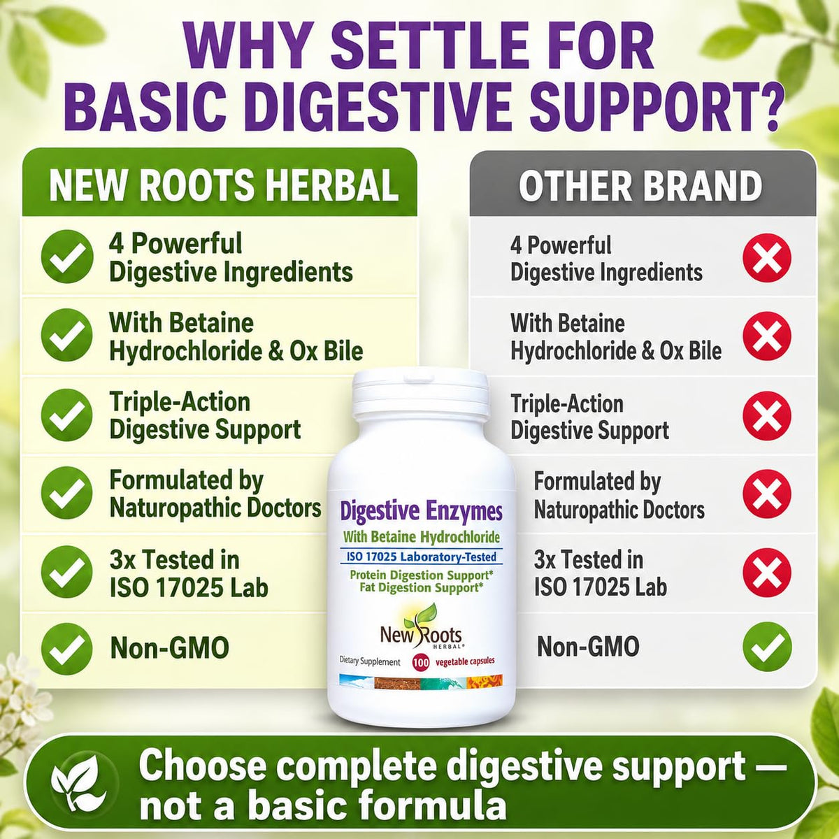 Pancreas Cleanse digestive enzyme formula