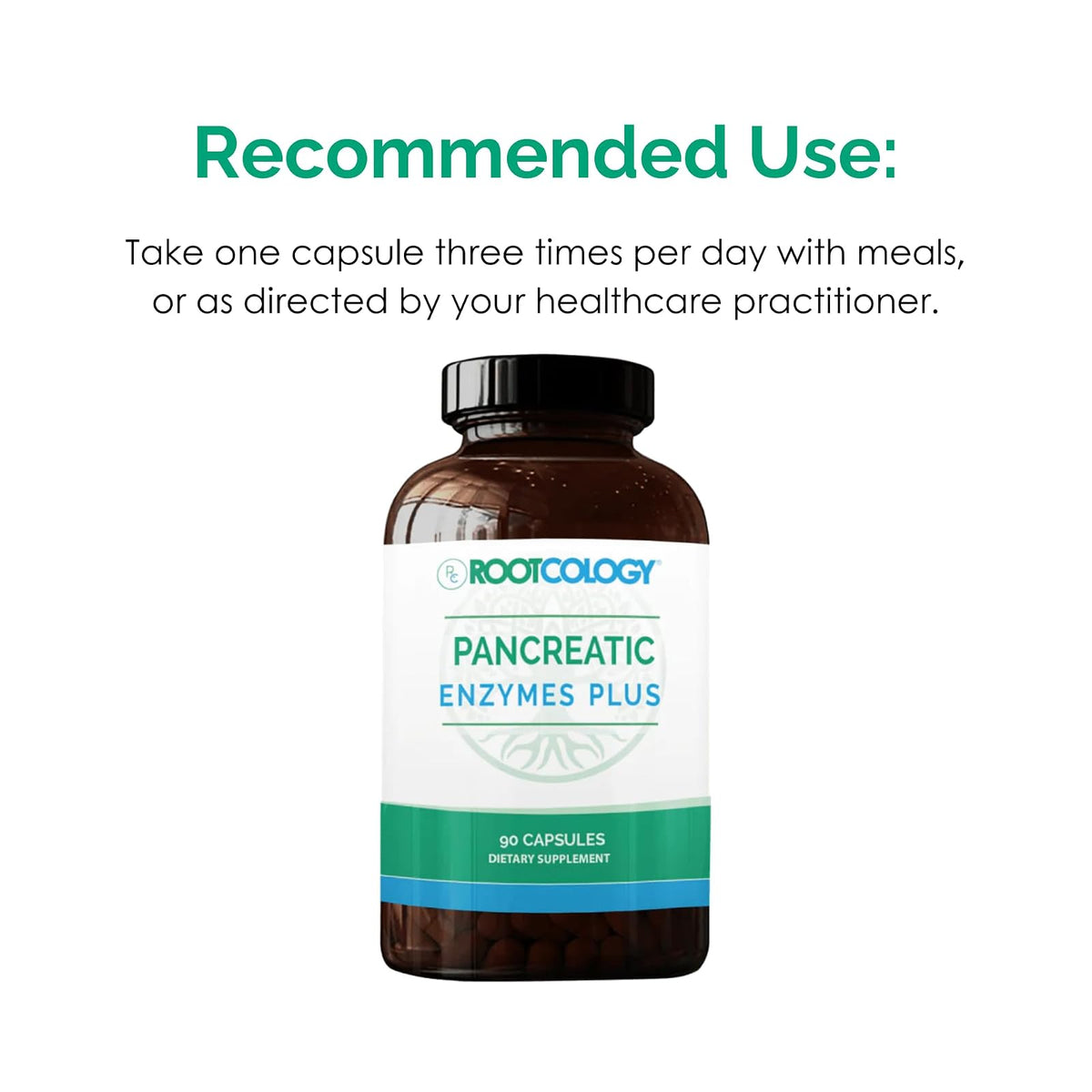 Pancreatic enzymes plus for digestive comfort